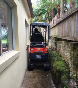 Difficult Access Sites | WIN Excavations